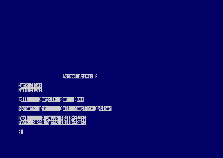 Turbo Pascal v3.00a (1985)(Borland)[cpm version] - ROMs Amstrad CPC ...
